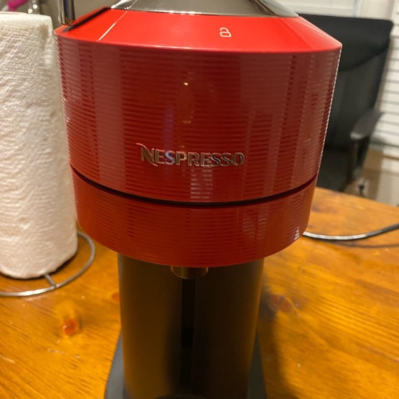 Nespresso | Kitchen | Nespresso Vibrant Red Coffee Maker | Poshmark